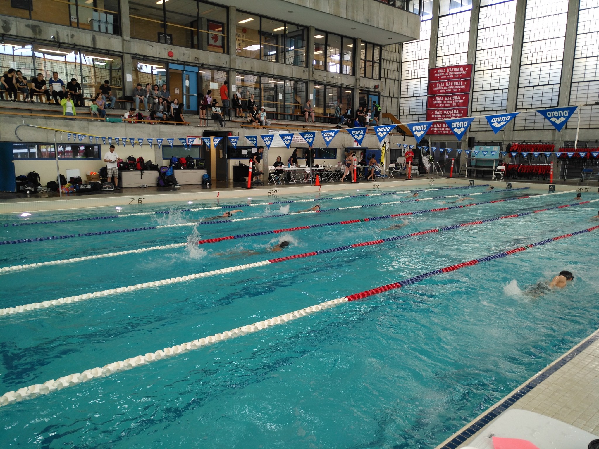 Our Pools | Burnaby Mountain Mantas Swim Club